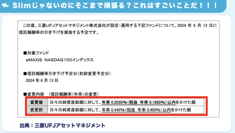 eMAXIS NASDAQ100が信託報酬を半額以下に値下げ！ニッセイ NASDAQ100とどちらを選ぶべき？5つの項目で徹底比較！ | ガーコのお得情報